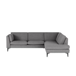 Soho Ecksofa Avignon ¦ grau ¦ Maße (cm): B: 258 H: 78 T: 203