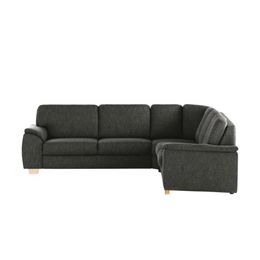 Smart Ecksofa Valencia ¦ schwarz ¦ Maße (cm): B: 280 H: 90 T: 250