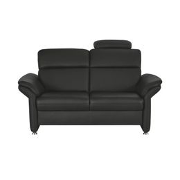 meinSofa Einzelsofa Leder Manon ¦ schwarz ¦ Maße (cm): B: 170 H: 94 T