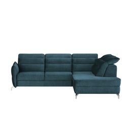 switch Ecksofa Montale ¦ blau ¦ Maße (cm): B: 261 H: 108 T: 229