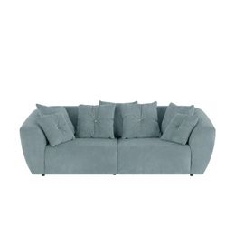 Smart Big Sofa Krista ¦ grün ¦ Maße (cm): B: 250 H: 81 T: 106