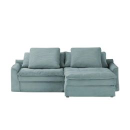 Soho Ecksofa Sake ¦ blau ¦ Maße (cm): B: 234 H: 95 T: 182