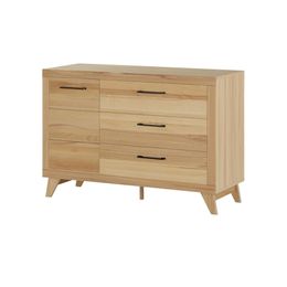 Smart Kommode Oslo ¦ holzfarben ¦ Maße (cm): B: 131 H: 77 T: 52