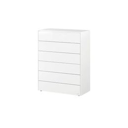 JOOP! Highboard Gloss Base ¦ weiß ¦ Maße (cm): B: 92,5 H: 118,5 T: 4