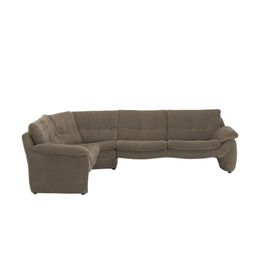 Smart Ecksofa Melodie ¦ braun ¦ Maße (cm): B: 280 H: 80 T: 255