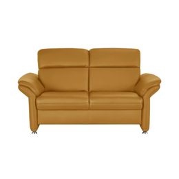 meinSofa Einzelsofa Leder Manon ¦ gelb ¦ Maße (cm): B: 170 H: 94 T: 9