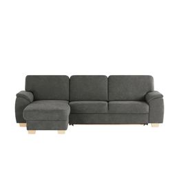 Smart Ecksofa Valencia ¦ schwarz ¦ Maße (cm): B: 281 H: 90 T: 173