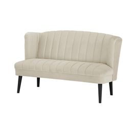 switch Küchensofa Samt Rina ¦ beige ¦ Maße (cm): B: 156 H: 92 T: 76