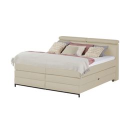 switch Boxspringbett Kay ¦ creme ¦ Maße (cm): B: 163 H: 116