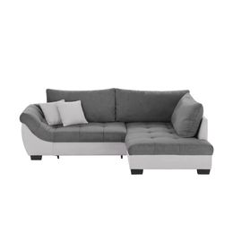 bobb Ecksofa Krissy ¦ grau ¦ Maße (cm): B: 251 H: 88 T: 190