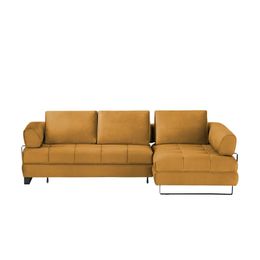 switch Ecksofa Havana ¦ gelb ¦ Maße (cm): B: 272 H: 89 T: 173