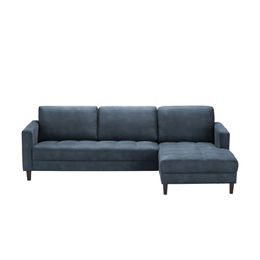 Smart Ecksofa Geradine ¦ blau ¦ Maße (cm): B: 260 H: 85 T: 170