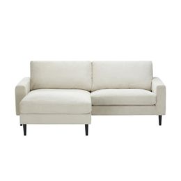 U.N.O uno Ecksofa Cordsofa seitenverkehrt montierbar Milano ¦ beige ¦ Maße