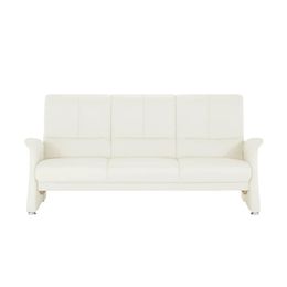 himolla Vorziehsofa aus Echtleder 6001 ¦ creme ¦ Maße (cm): B: 210 H: