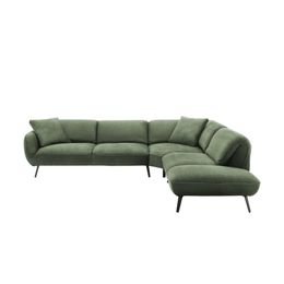 pop Ecksofa Ventus ¦ grün ¦ Maße (cm): B: 304 T: 246