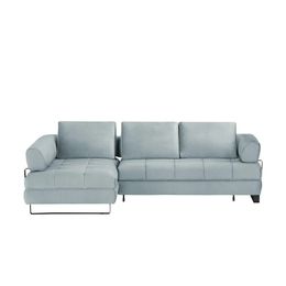 switch Ecksofa Havana ¦ blau ¦ Maße (cm): B: 272 H: 89 T: 173