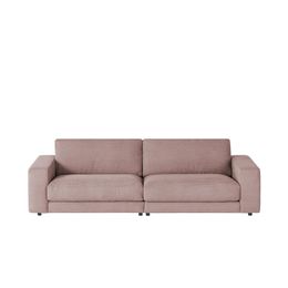 Jette Home Sofa Cord Sila ¦ rosa/pink ¦ Maße (cm): B: 250 H: 85 T: 12