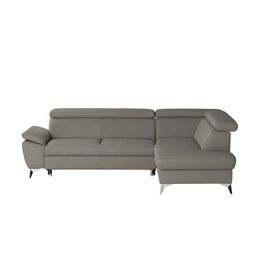 U.N.O uno Ecksofa Apollo ¦ braun ¦ Maße (cm): B: 268 H: 81 T: 210