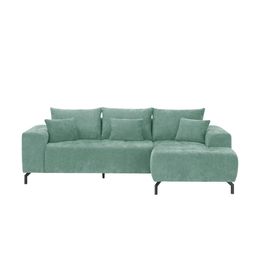 switch Ecksofa Astrid ¦ türkis/petrol ¦ Maße (cm): B: 252 H: 94 T: 1