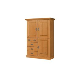 maison bleue Highboard Florian ¦ holzfarben ¦ Maße (cm): B: 118,5 H: