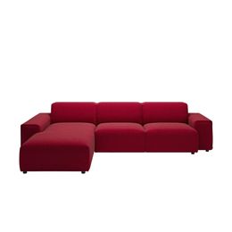 Gray & Jones Ecksofa Baltic Breeze ¦ rot ¦ Maße (cm): B: 300 H: 71 T