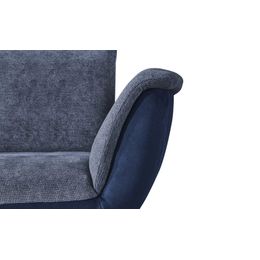 Höffner Ecksofa Celine ¦ blau ¦ Maße (cm): B: 316 H: 90 T: 244