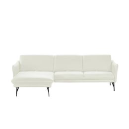 himolla Ecksofa Leder 1928 ¦ weiß ¦ Maße (cm): B: 280 H: 83 T: 175