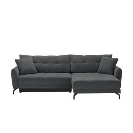 bobb Ecksofa Casandra de Luxe ¦ grau ¦ Maße (cm): B: 284 H: 91 T: 1