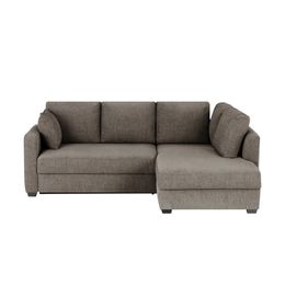 bobb Ecksofa Lisa de Luxe ¦ braun ¦ Maße (cm): B: 235 H: 90 T: 184