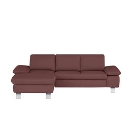 Smart Ecksofa Finola ¦ rot ¦ Maße (cm): B: 240 H: 80 T: 152