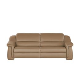 himolla Ledersofa 1501 ¦ beige ¦ Maße (cm): B: 232 H: 84 T: 106