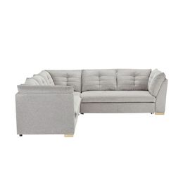 Smart Ecksofa mit Schlaffunktion Imperia ¦ grau ¦ Maße (cm): B: 270