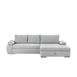 Smart Ecksofa Ibby ¦ grau ¦ Maße (cm): B: 294 H: 73 T: 173