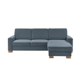 meinSofa Ecksofa Uli-S ¦ blau ¦ Maße (cm): B: 270 H: 90 T: 258