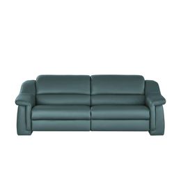 himolla Ledersofa 1501 ¦ türkis/petrol ¦ Maße (cm): B: 232 H: 84 T: