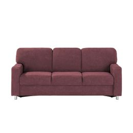 Smart Sofa Valencia ¦ rot ¦ Maße (cm): B: 212 H: 90 T: 93