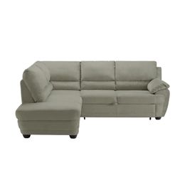 U.N.O uno Ecksofa Nebolo ¦ grau ¦ Maße (cm): B: 245 H: 97 T: 222