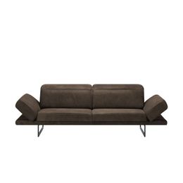 JOOP! Ledersofa Systems 8154 ¦ braun ¦ Maße (cm): B: 264 H: 79 T: 10