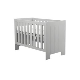 Höffner Babybett Smilla ¦ grau ¦ Maße (cm): B: 66,5 H: 86,2