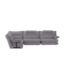 Smart Ecksofa Ellen ¦ grau ¦ Maße (cm): B: 338 H: 89 T: 230