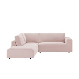 Gallery M Ecksofa Lucia ¦ rosa/pink ¦ Maße (cm): B: 300 H: 81 T: 266