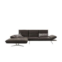 Koinor Ecksofa Echtleder Francis ¦ braun ¦ Maße (cm): B: 314 H: 93 T: