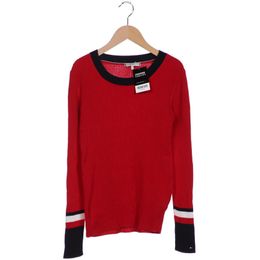 Tommy Hilfiger Damen Pullover, rot, Gr. 36