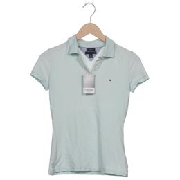 Tommy Hilfiger Damen Poloshirt, hellblau, Gr. 34