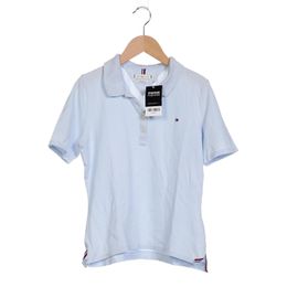 Tommy Hilfiger Damen Poloshirt, hellblau, Gr. 36