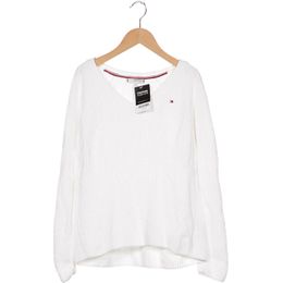 Tommy Hilfiger Damen Pullover, weiß, Gr. 36