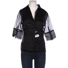 NARACAMICIE Damen Bluse, schwarz, Gr. 38