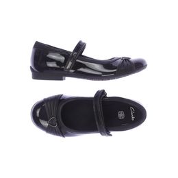 Clarks Damen Kinderschuhe, schwarz, Gr. 34