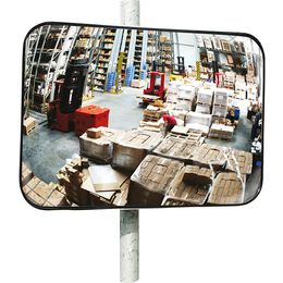 eurokraft pro Universal-Spiegel für innen und außen, rechteckig, BxH 600 x 400 mm