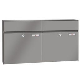 Renz Plan Aufputzbriefkastenanlage 2-fach